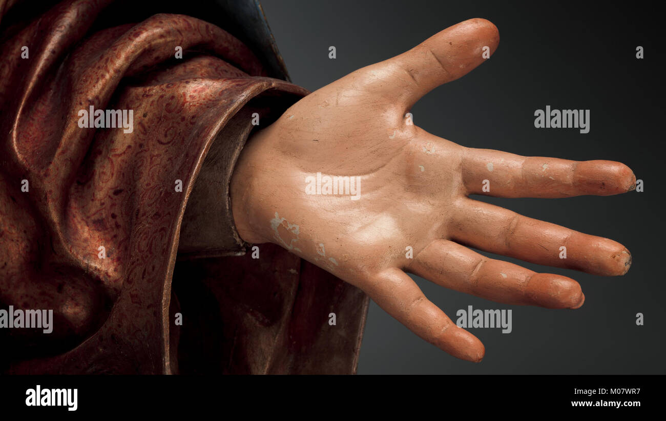 A depiction of Mater Dolorosa, the sorrowful Virgin Mary, often ...