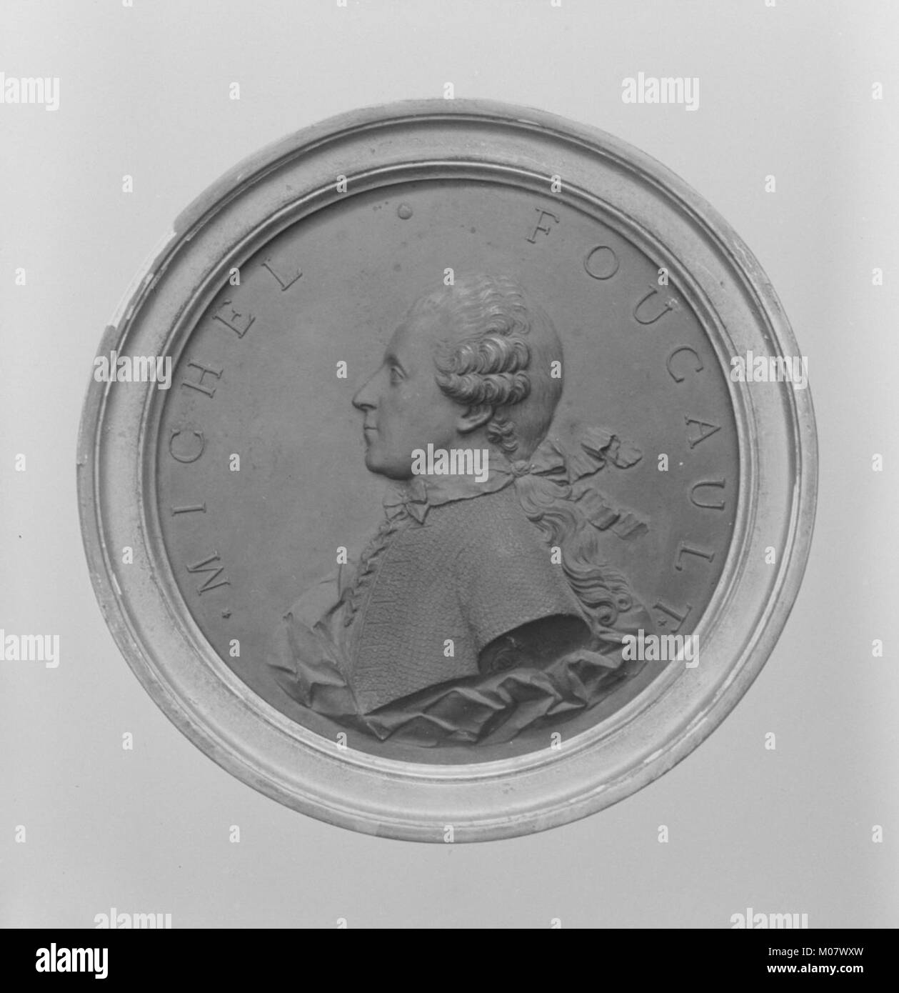 This portrait of Michel Foucault, held in the MET collection, captures ...