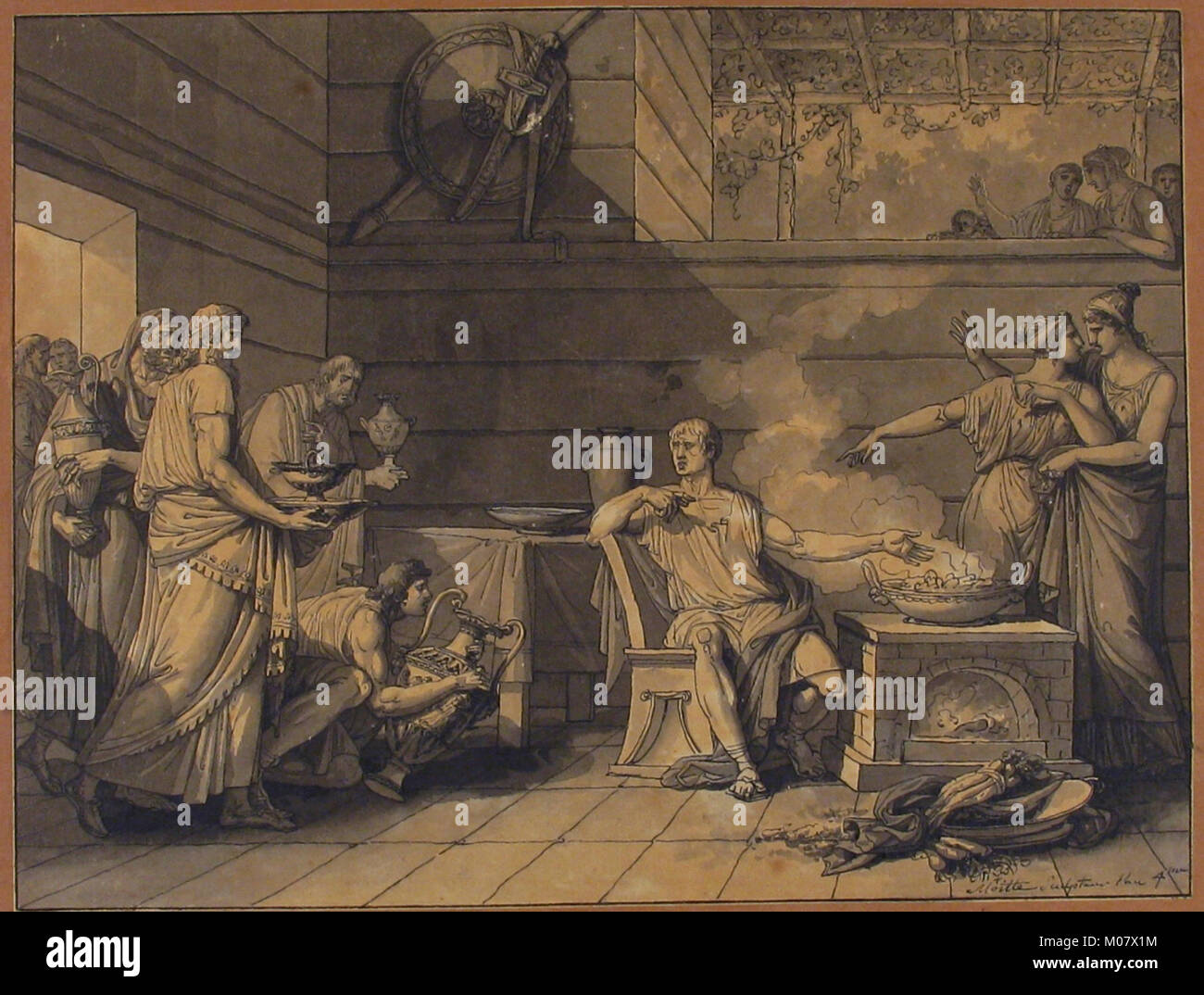 Manius curius dentatus hi-res stock photography and images - Alamy