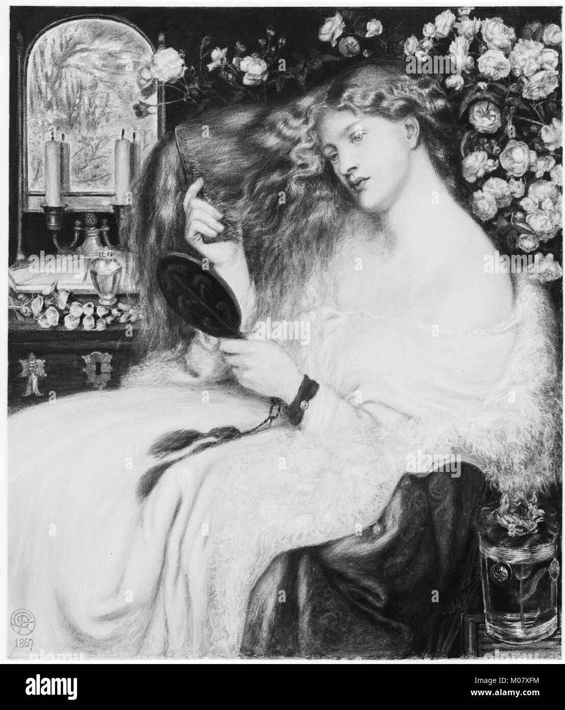 'Lady Lilith' is a depiction of the mythical figure from Dante Gabriel ...