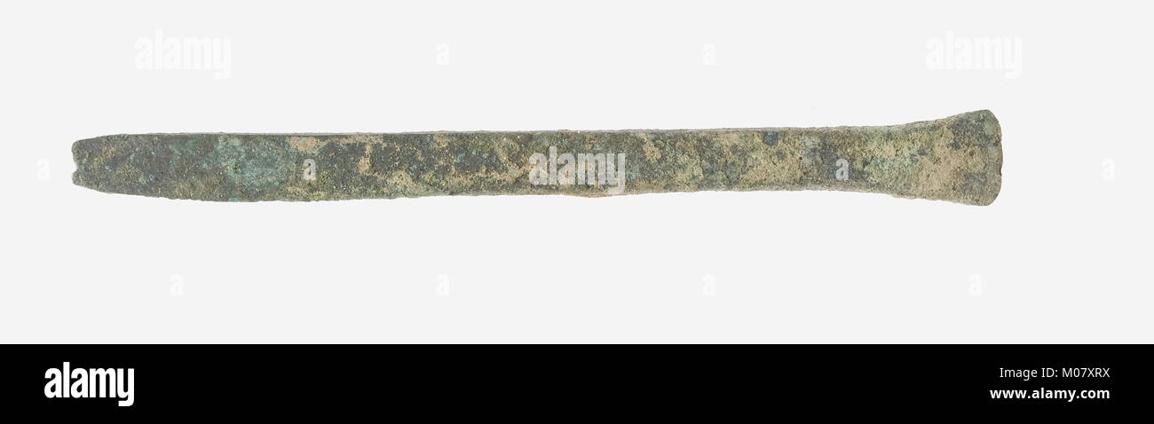 This chisel, used by metalworkers, represents the tools of ancient ...