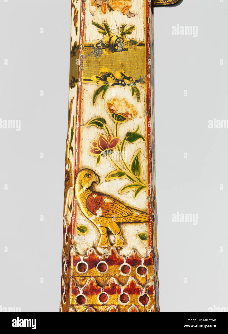 This matchlock gun, cataloged as MET DP216842, is a historical firearm ...