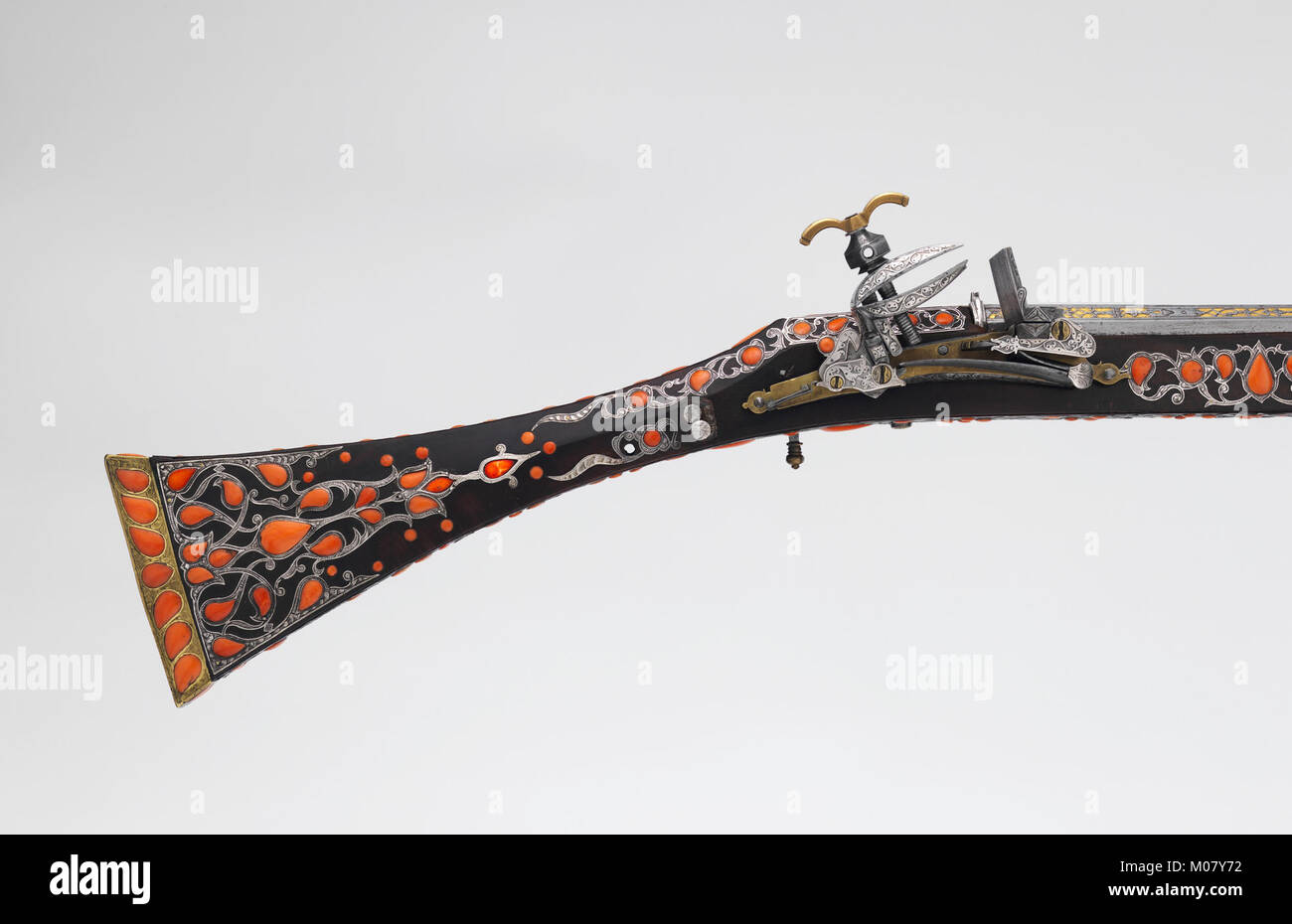 The Miquelet gun, a firearm from the early modern period, is noted for ...