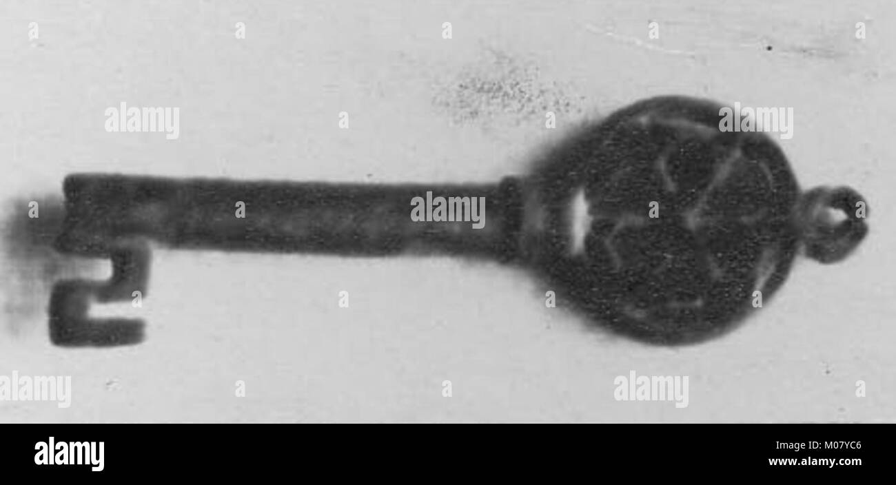 A historical key in the MET collection demonstrating design and ...