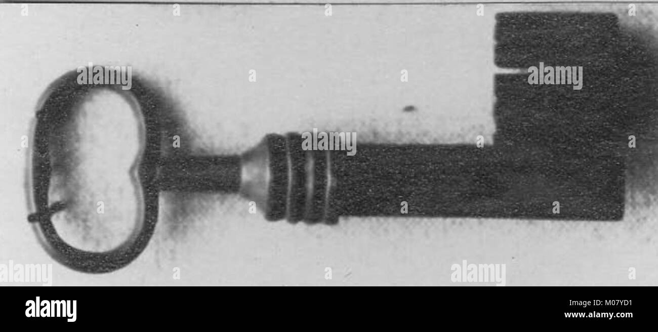 This key is an artifact reflecting the design and craftsmanship of its ...