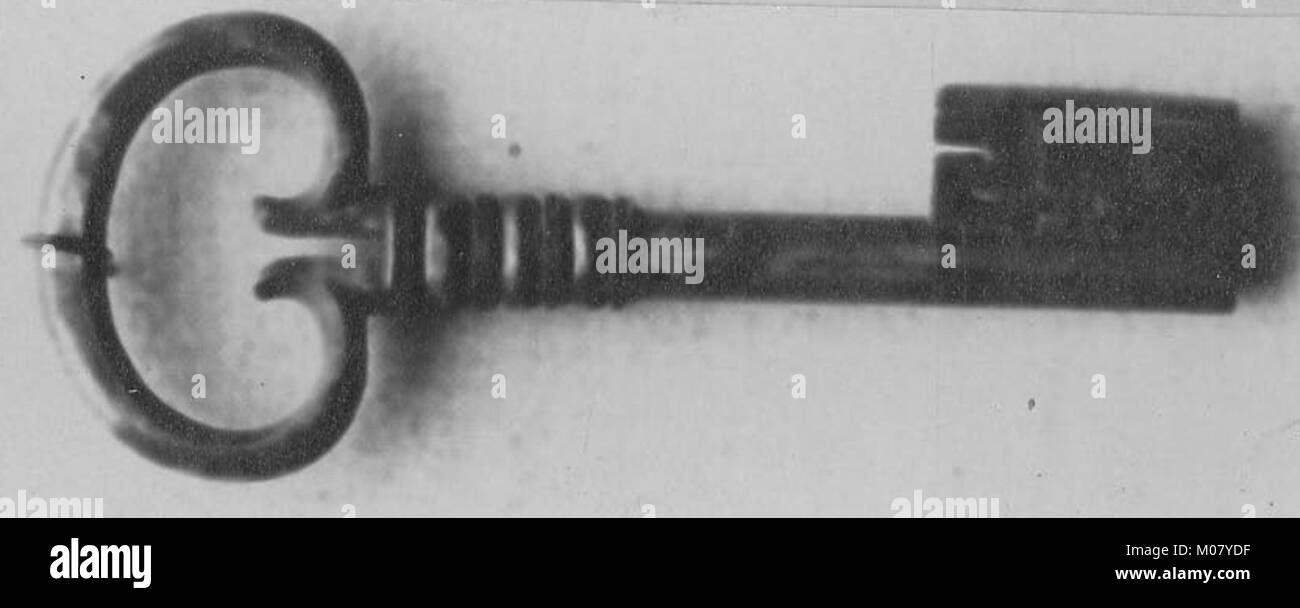 This key is a historical artifact that may have been used to operate a ...