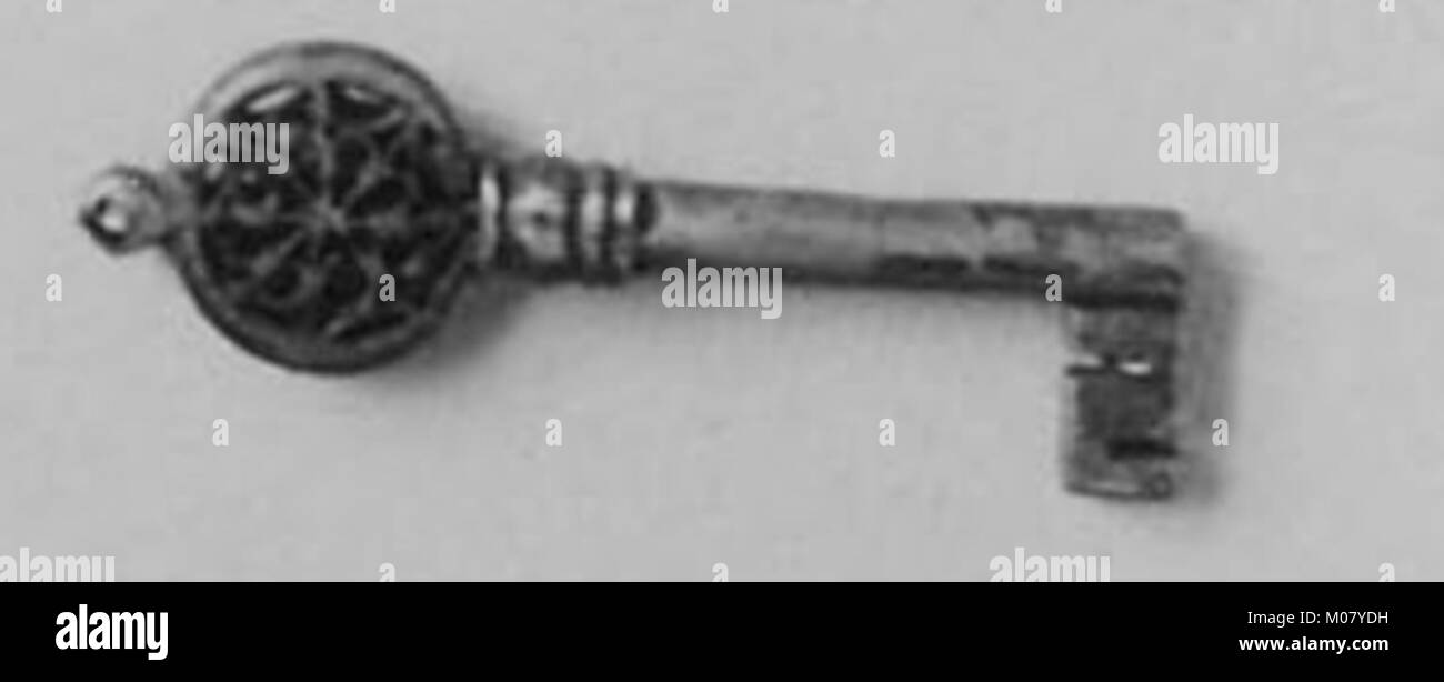 The key, MET sf87-11-511, is a functional object, possibly used for ...