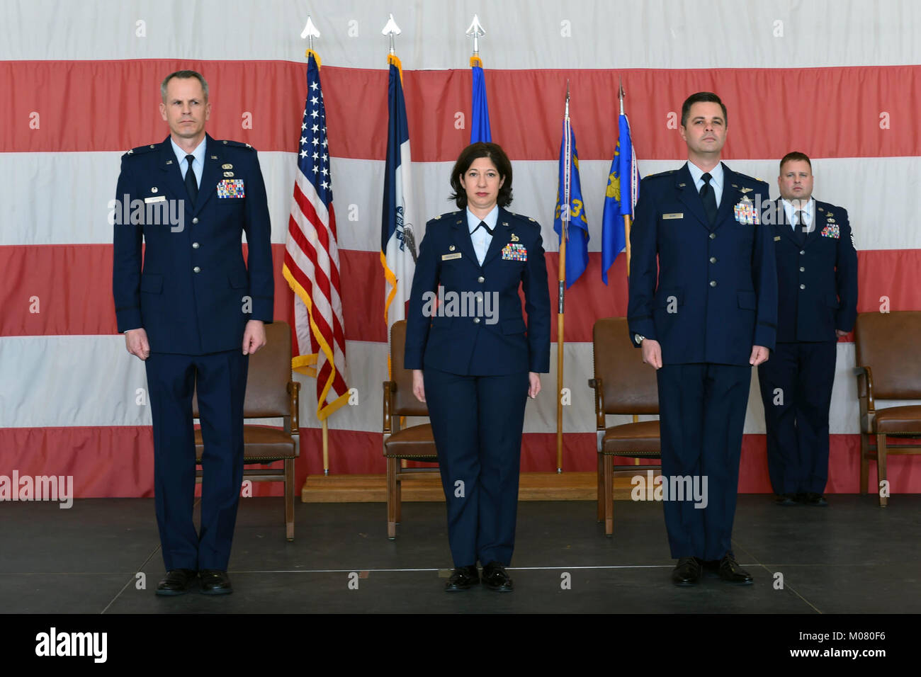 Major Zachary Nunn assumes command of the 233d Intelligence Squadron ...