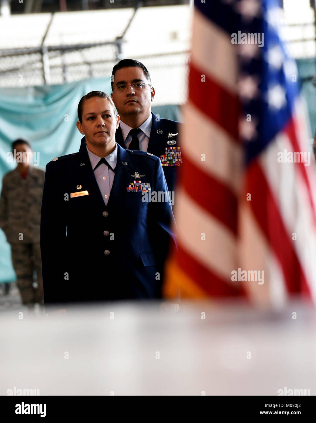 Lt. Col. Kristy Leasman, commander of the 273rd Cyber Operations ...