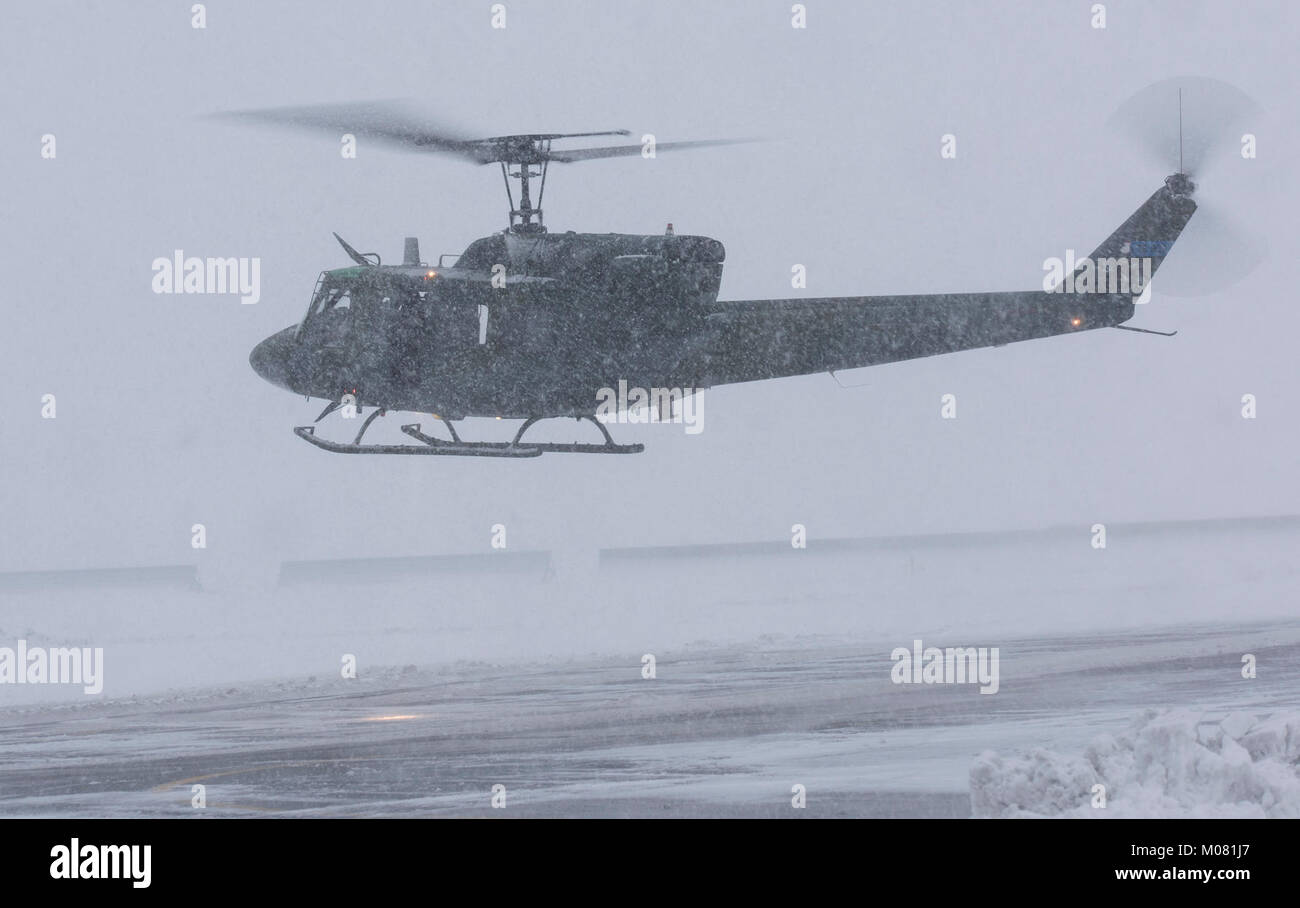 UH-1N Huey number 6648 hits the 18,000 hour flight mark Fairchild Air ...