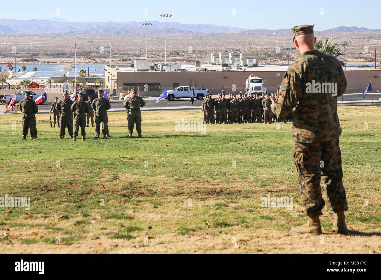 Sgt. Maj. Brian E. Anderson, incoming sergeant major, 1st Battalion ...