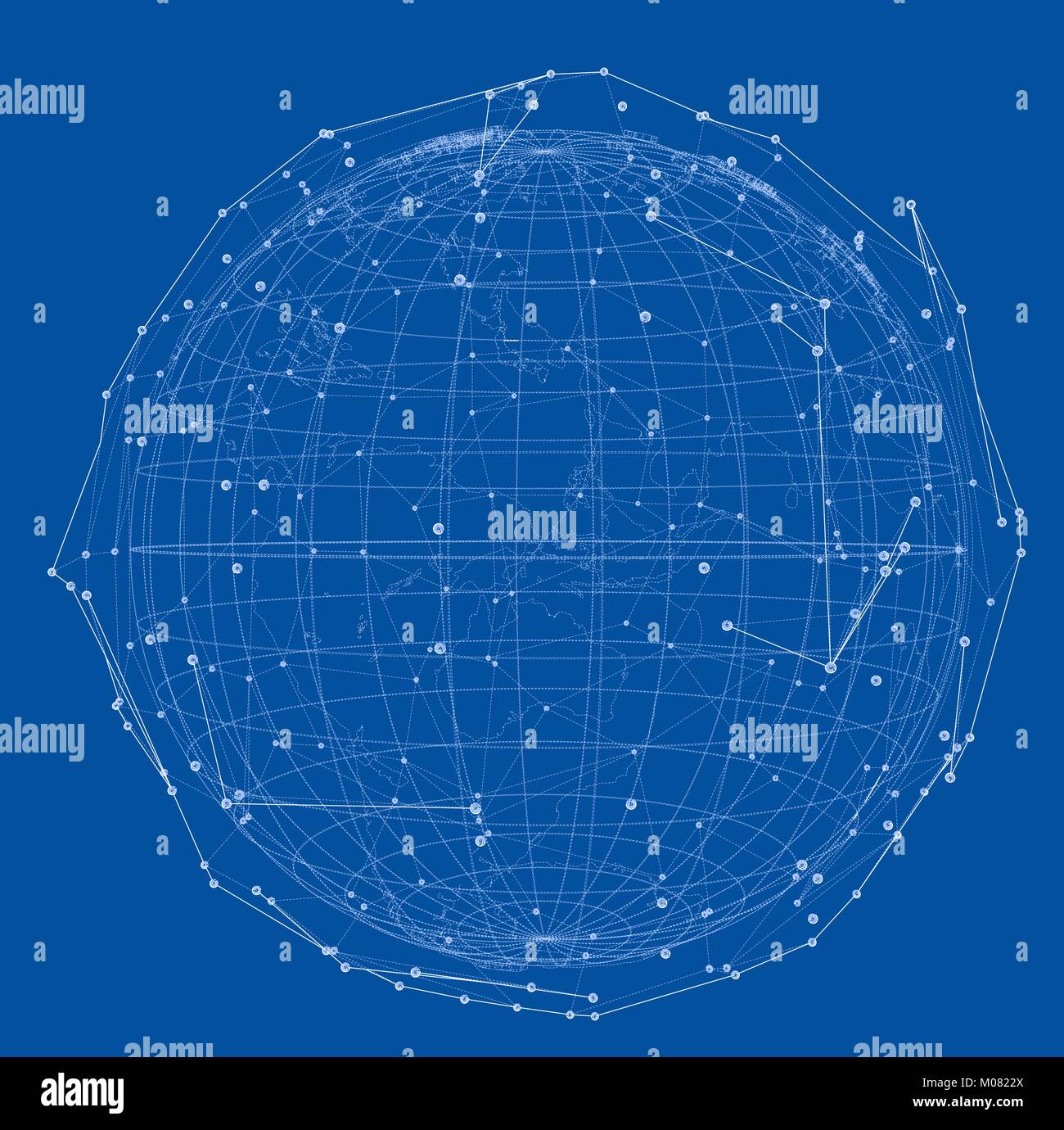 Network close up Stock Vector Images - Alamy