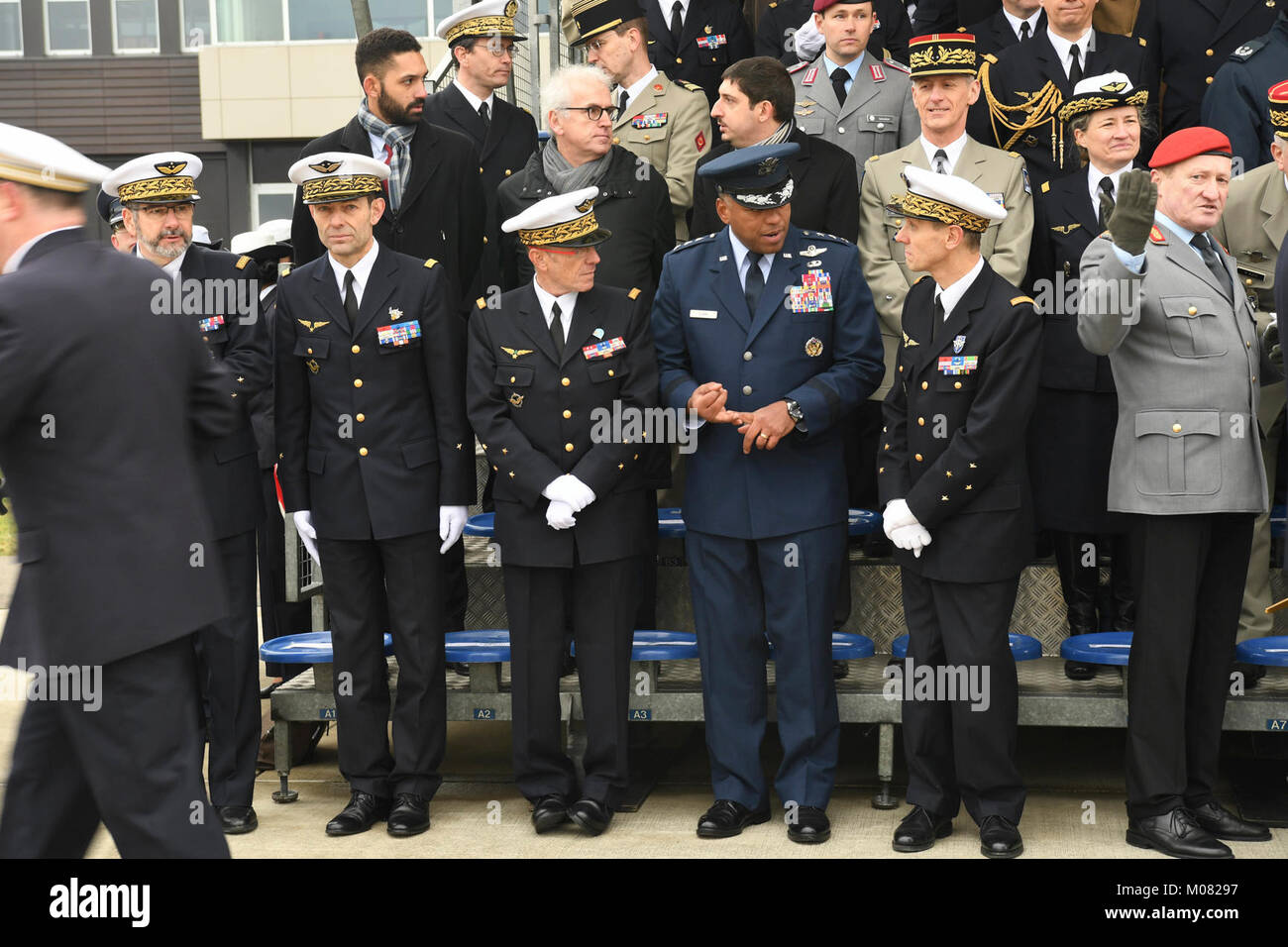 U.S. Air Force Lt. Gen. Richard Clark, 3rd Air Force commander ...