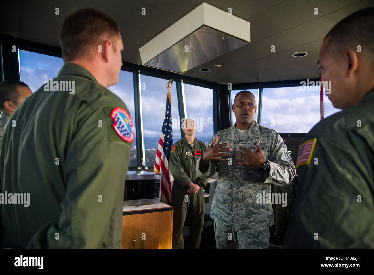 Chief Master Sgt. Anthony Johnson, Pacific Air Forces command chief ...