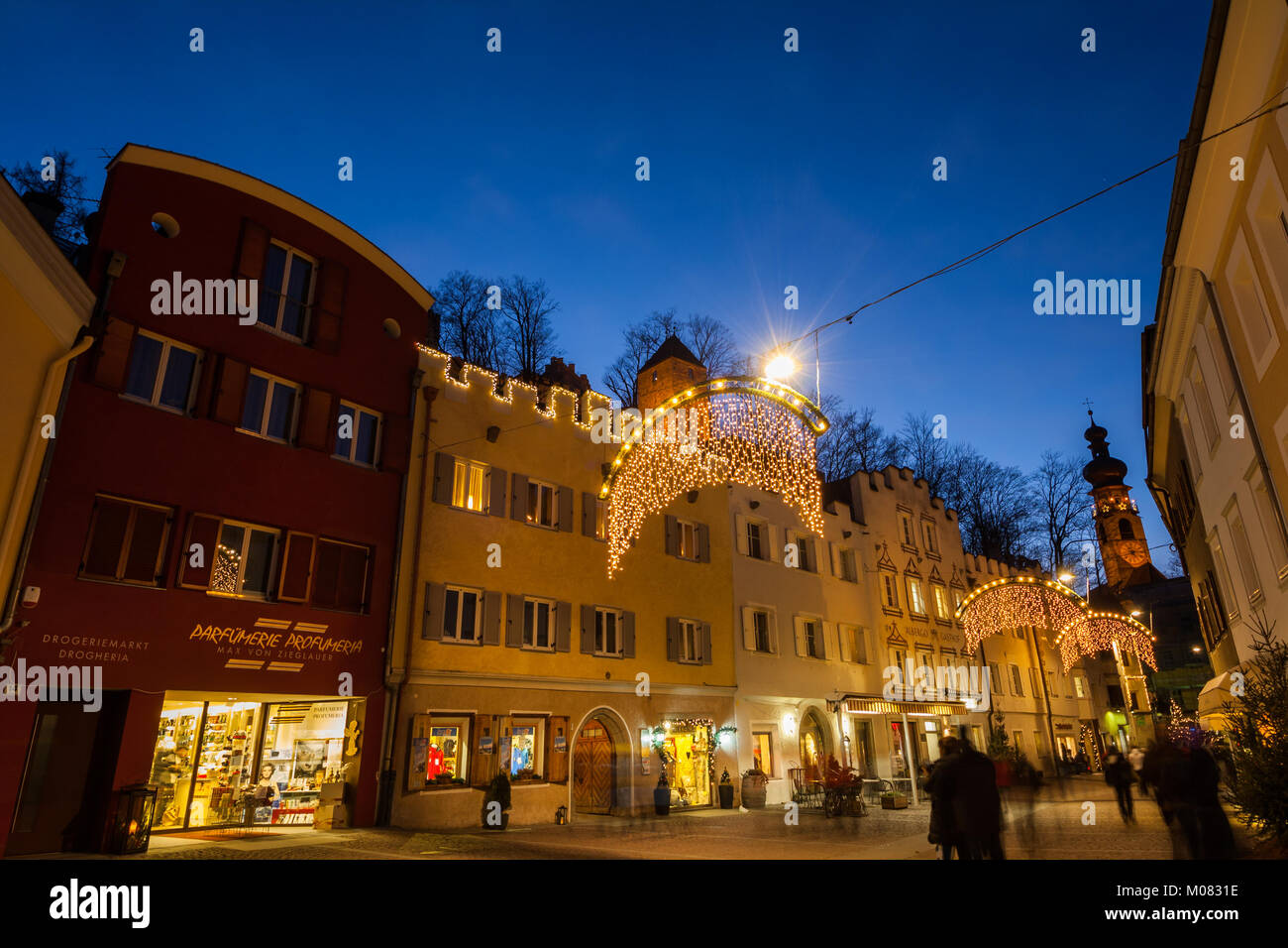 Historic Center of Brunico, Brunico, Bolzano, Trentino Alto Adige ...