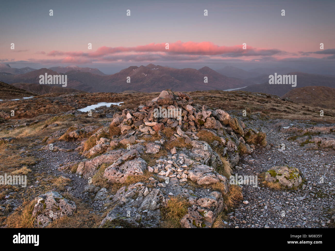 Aonach Eagach Ridge, Scotland High Resolution Stock Photography and ...