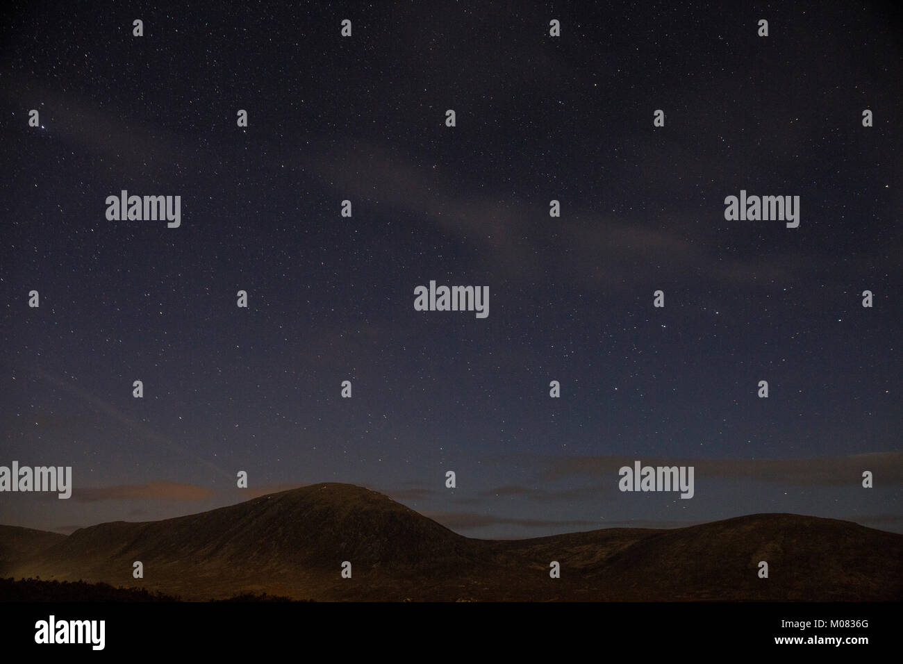 Aonach Eagach Ridge. Glencoe. Scotland Stock Photo - Alamy