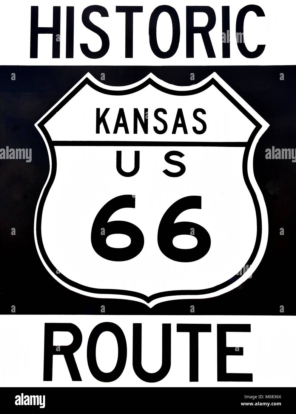 Kansas highway road hi-res stock photography and images - Alamy