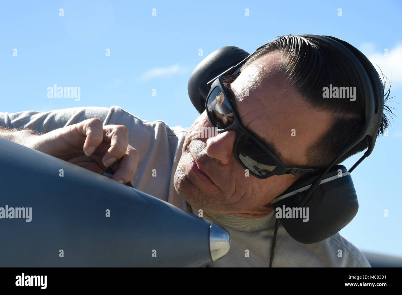 U.S. Air Force Staff Sgt. Orlado Martinez, 144th Maintenance Squadron ...