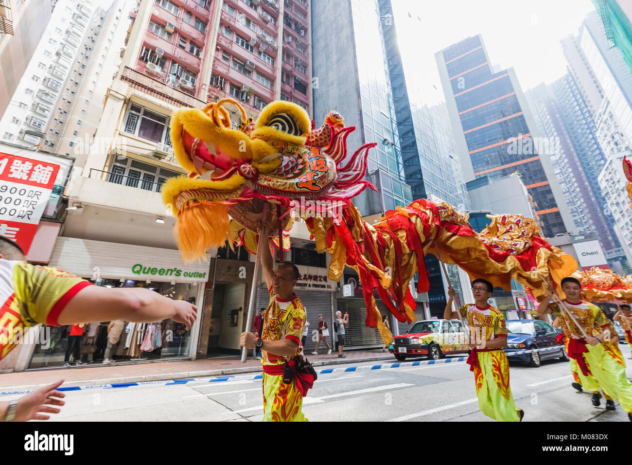 China, Hong Kong, Chinese Dragon Stock Photo - Alamy