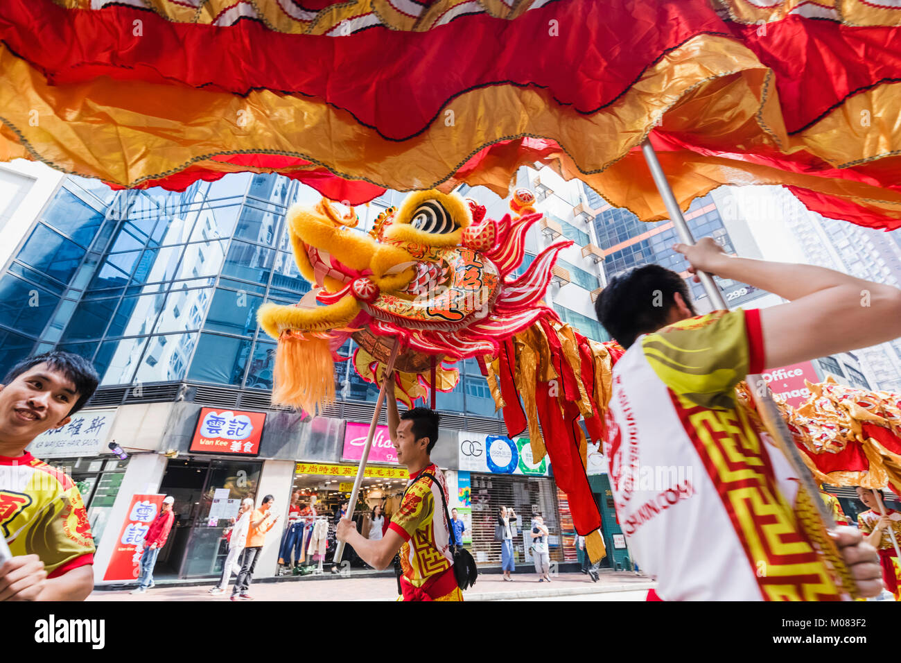 China, Hong Kong, Chinese Dragon Stock Photo - Alamy