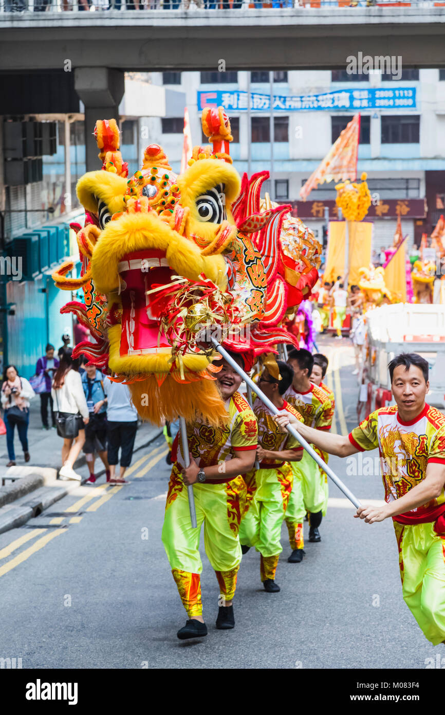 China, Hong Kong, Chinese Dragon Stock Photo - Alamy