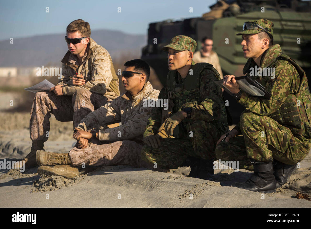 MARINE CORPS BASE CAMP PENDLETON, CALIFORNIA – Marines with the 11th ...
