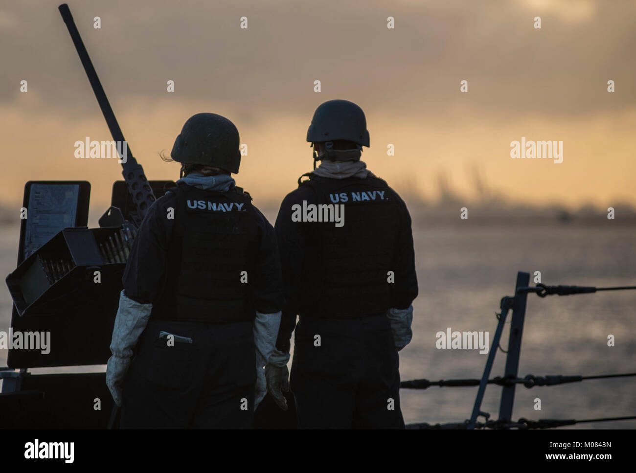 ALEXANDRIA, Egypt (Jan. 17, 2017) Sonar Technician Surface 3rd Class ...