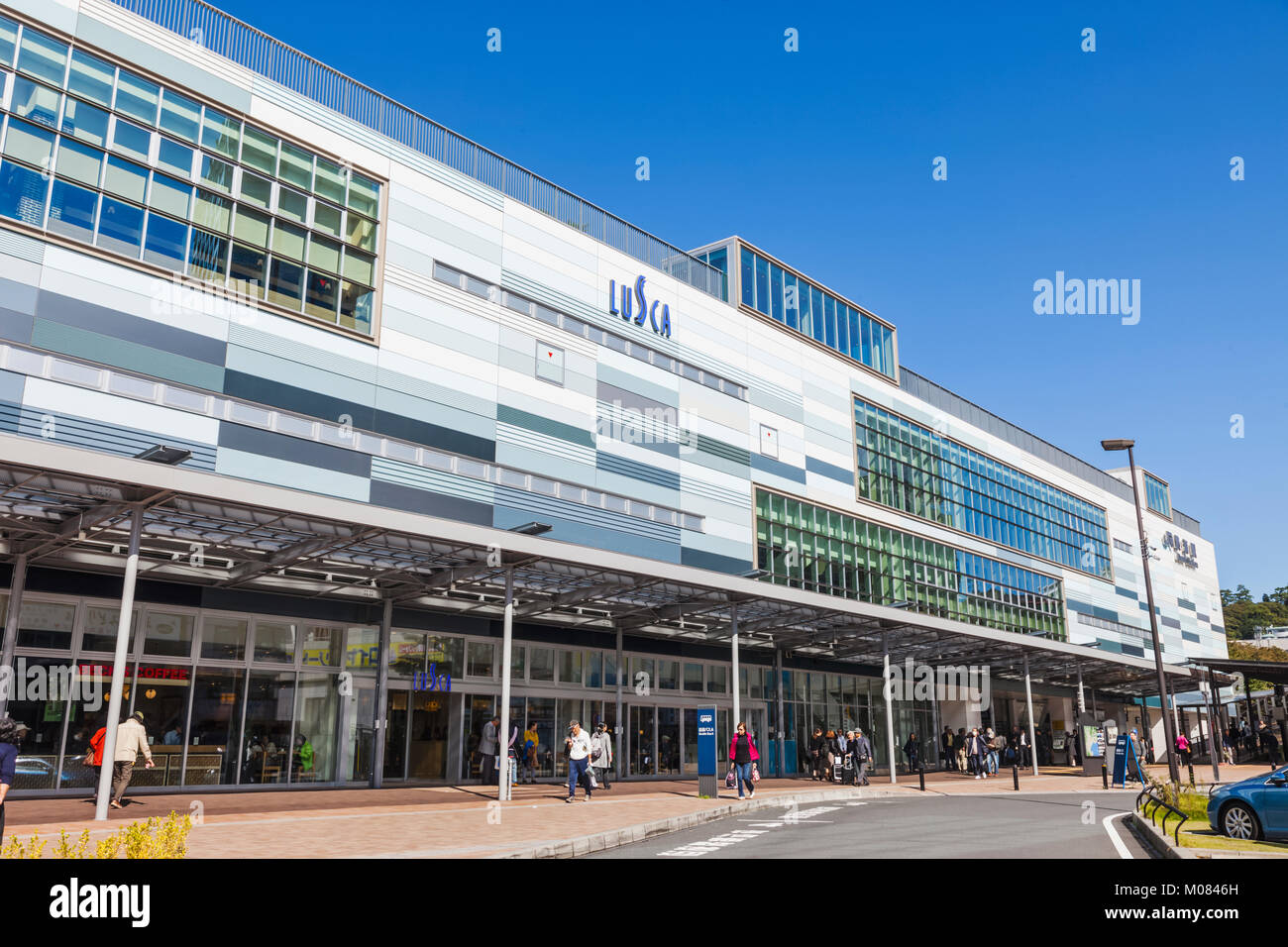 Japan, Honshu, Shizuoka Prefecture, Atami, Atami Station Stock Photo ...