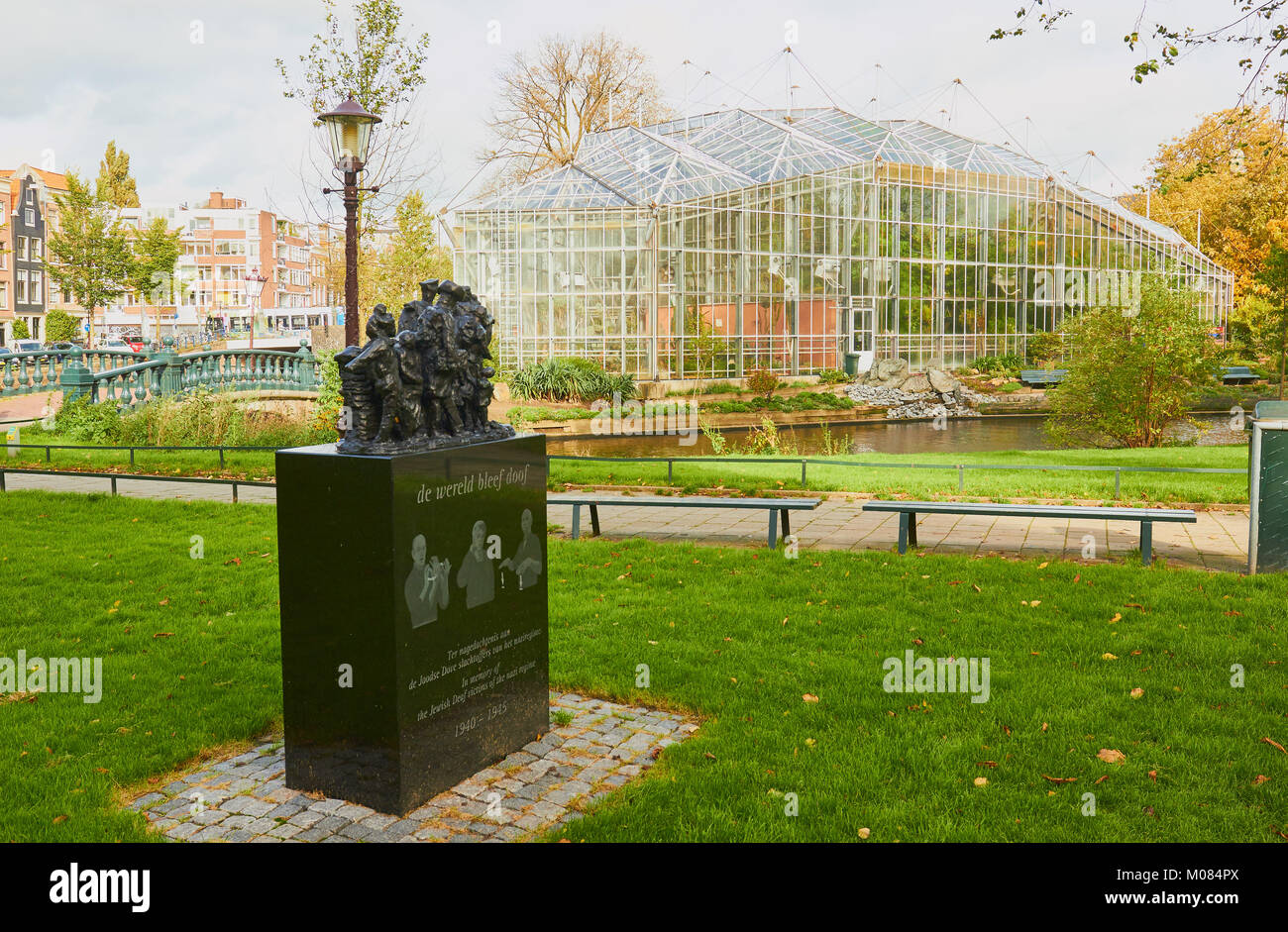 Sculpture in memory of Jewish deaf victims of the Nazi regime 1940-45 ...