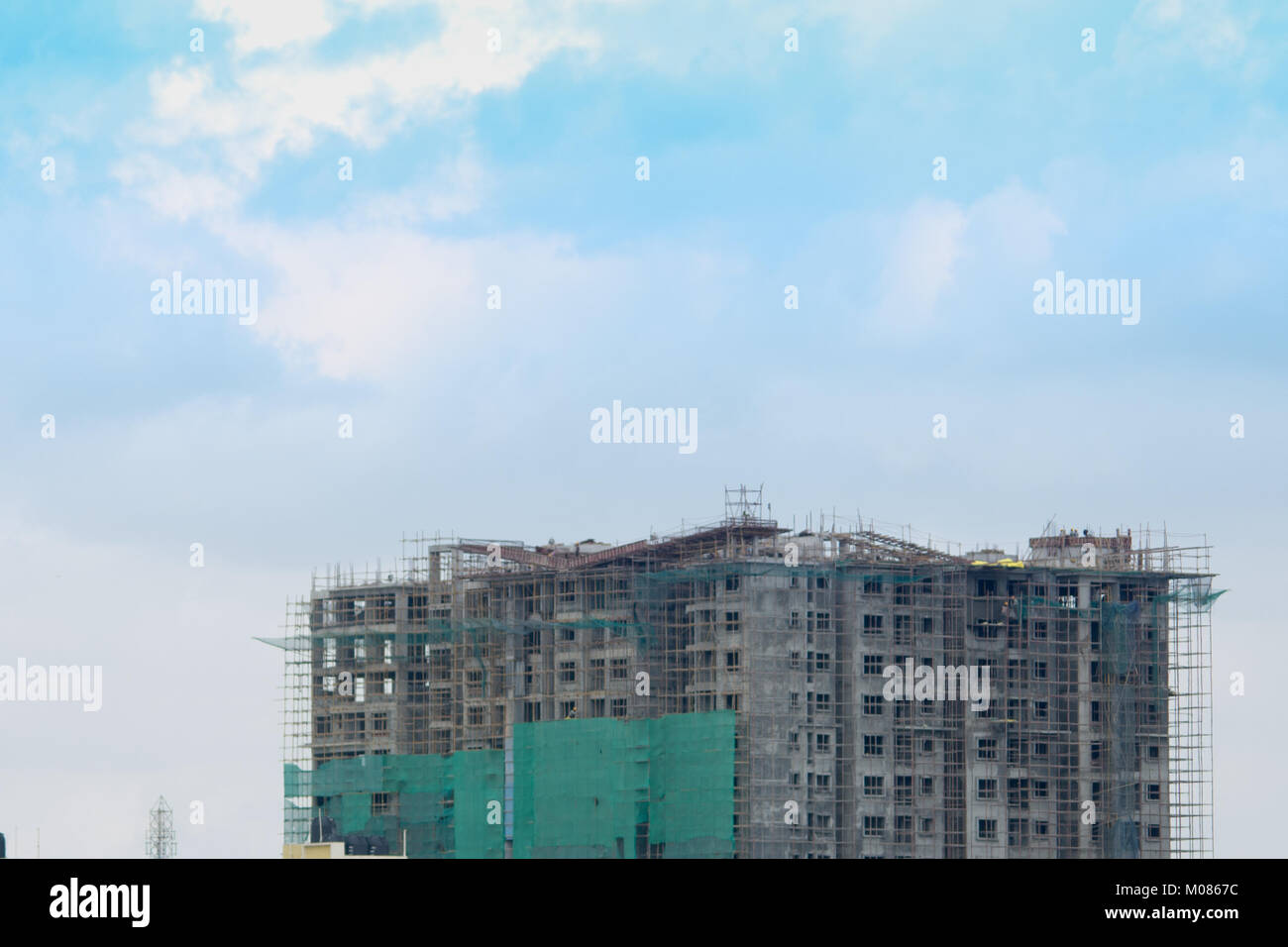 Under construction house india hi-res stock photography and images - Alamy