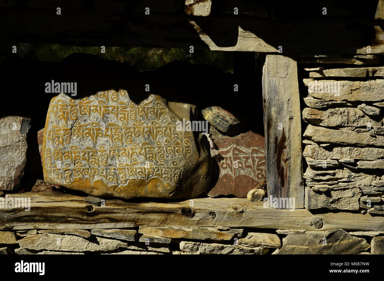 Sanskrit scriptures hi-res stock photography and images - Alamy