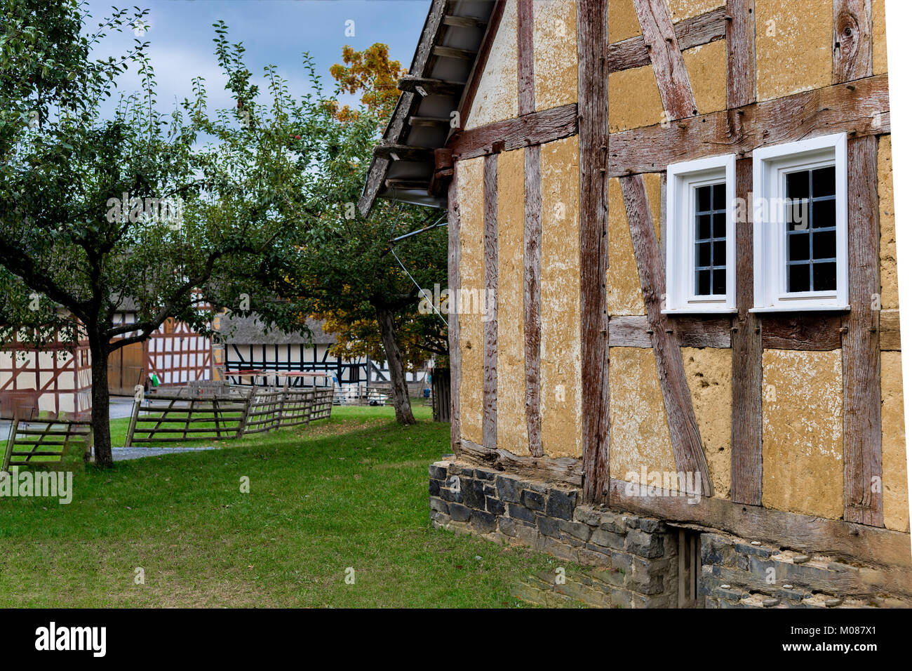 Half timbered house Stock Photo - Alamy