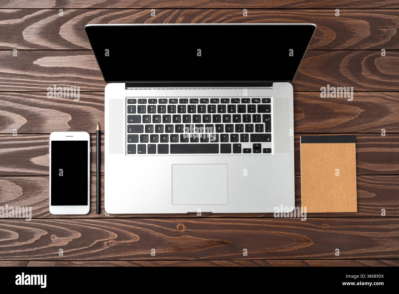 Top view computer hi-res stock photography and images - Alamy