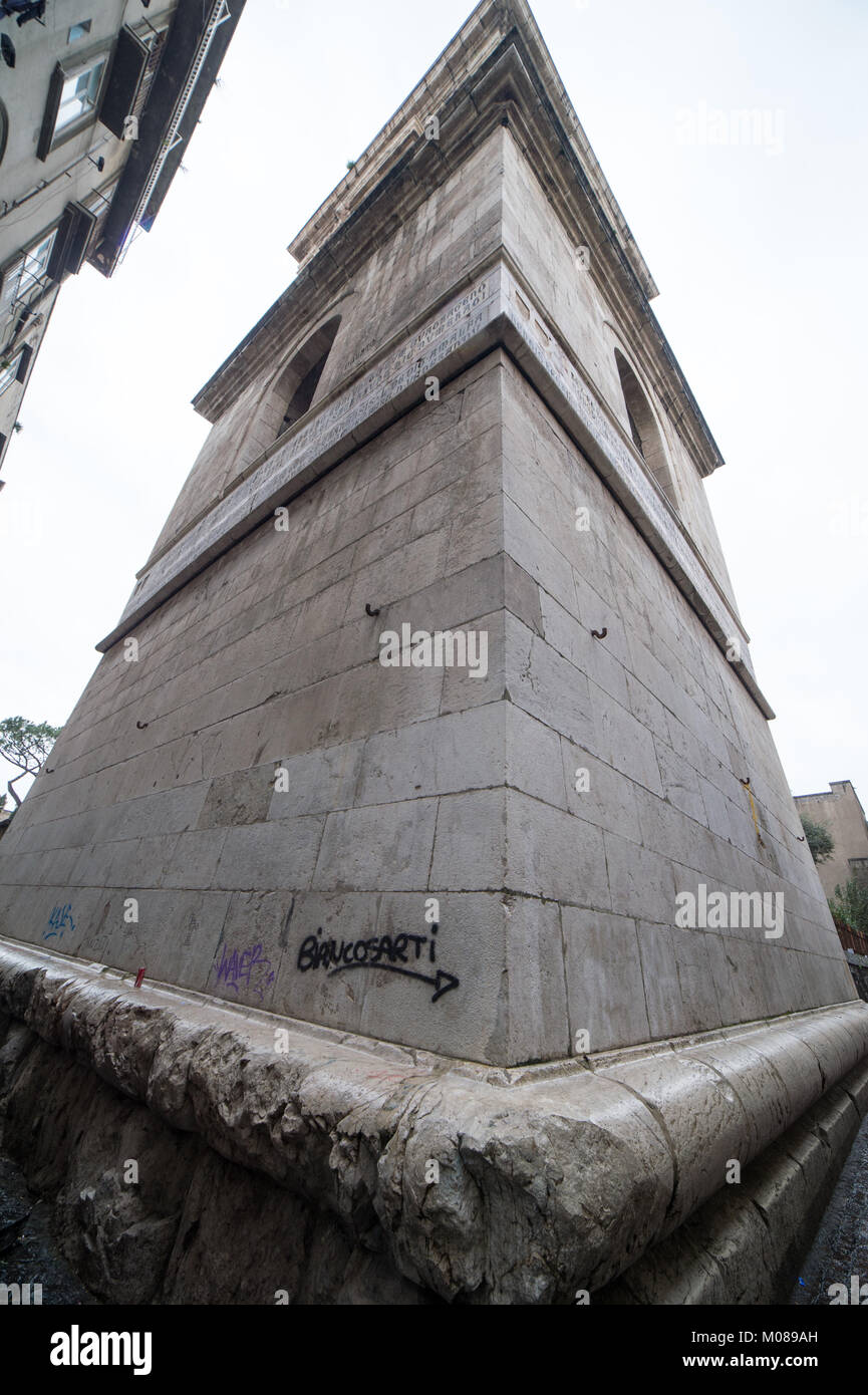 St. Chiara church and monastery, facade Naples, Italy Stock Photo - Alamy