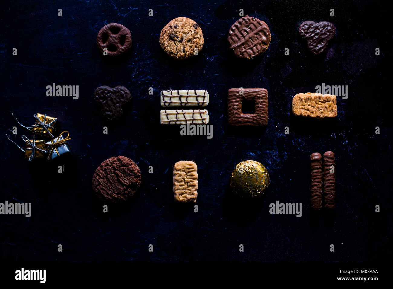 Variety of Biscuits Stock Photo - Alamy