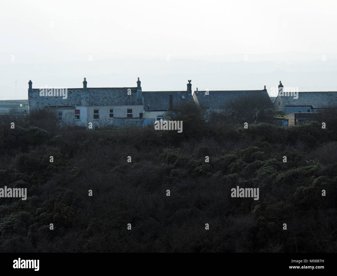 China clay landscapes St Austell UK Imerys cornwall Stock Photo - Alamy