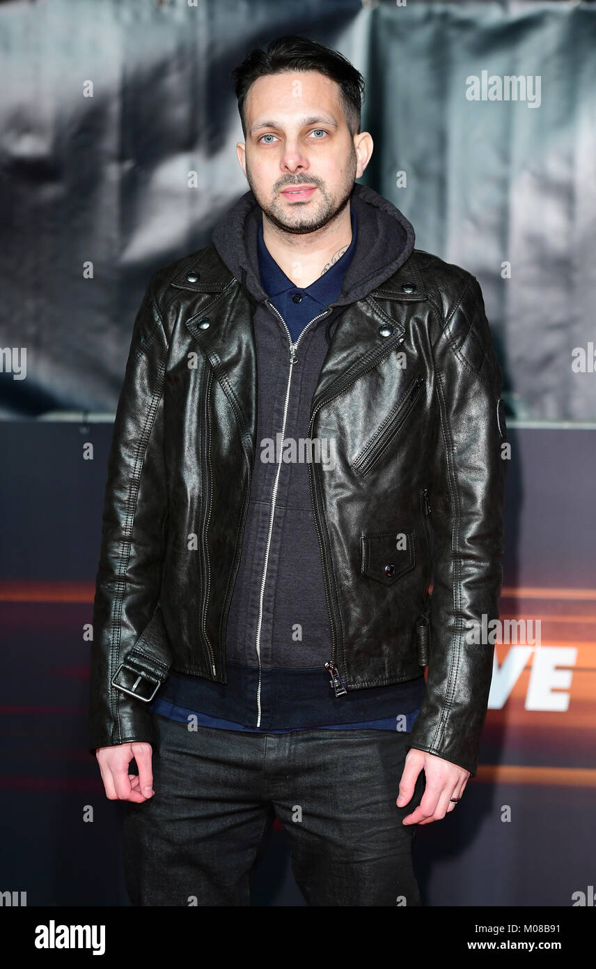 Dynamo attending the World Premiere of Fast & Furious Live, held at the ...