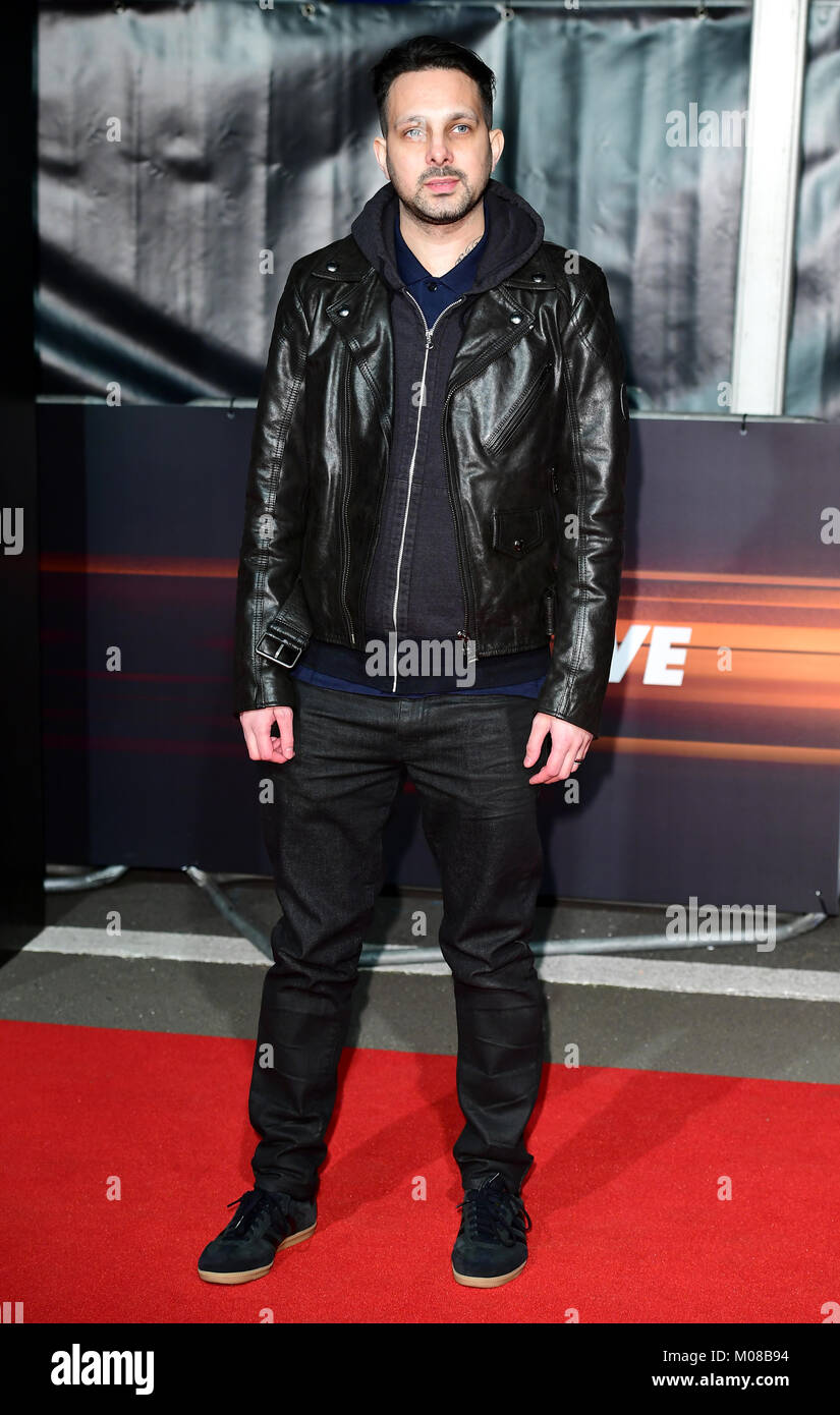Dynamo attending the World Premiere of Fast & Furious Live, held at the ...
