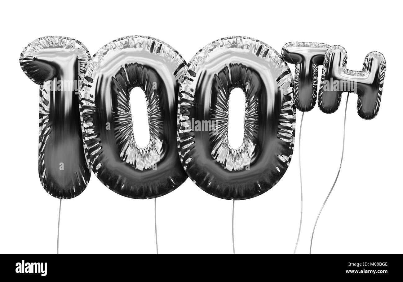 Number 100 and decorative hi-res stock photography and images - Alamy