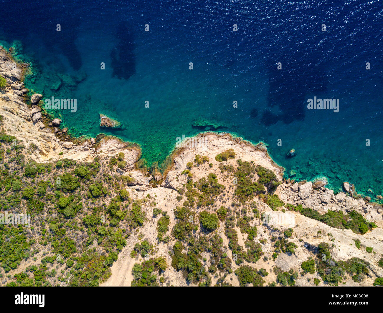 Aerial drone travel exotic seashore hi-res stock photography and images ...