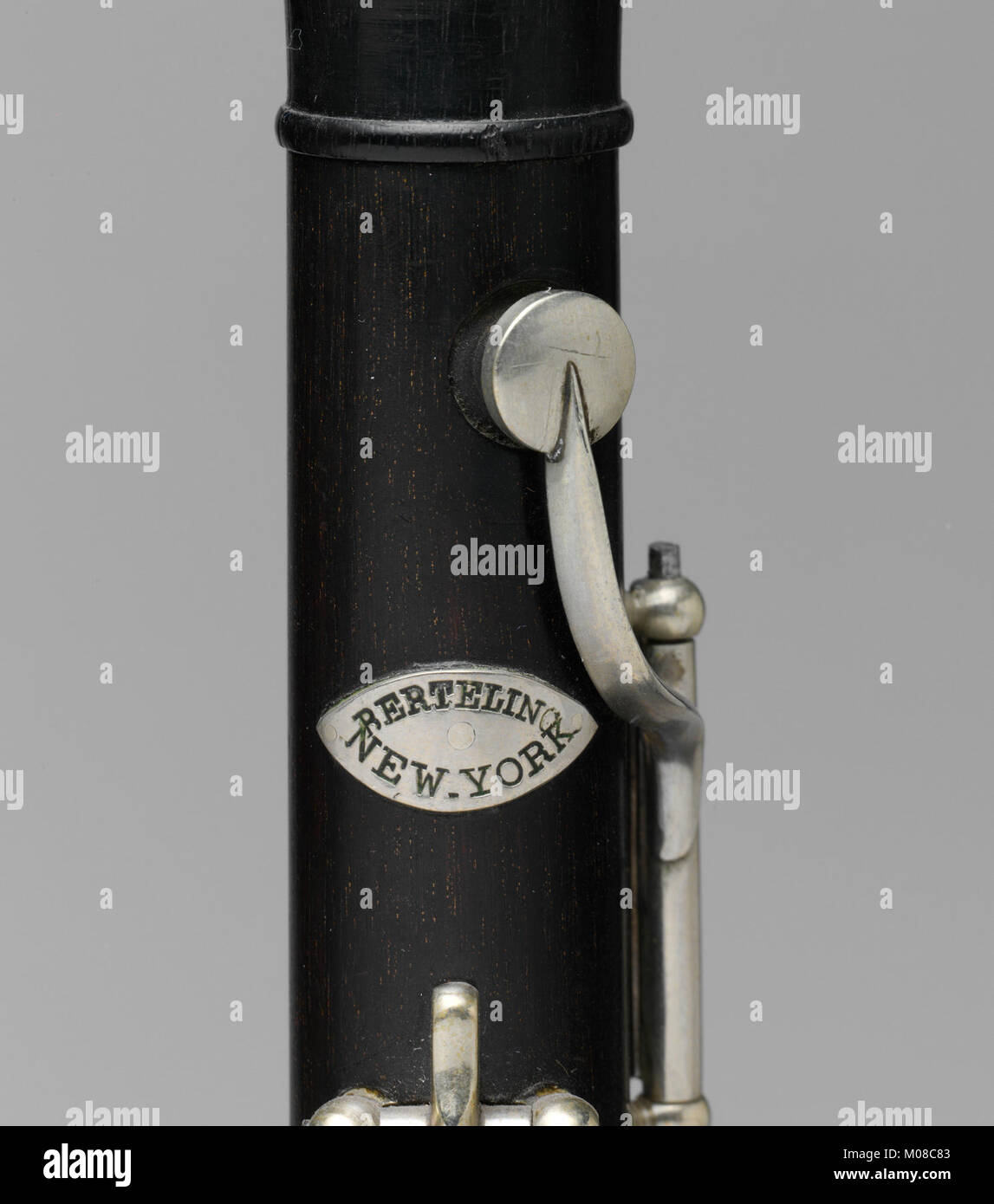 This oboe, a woodwind instrument, represents both the craftsmanship of ...