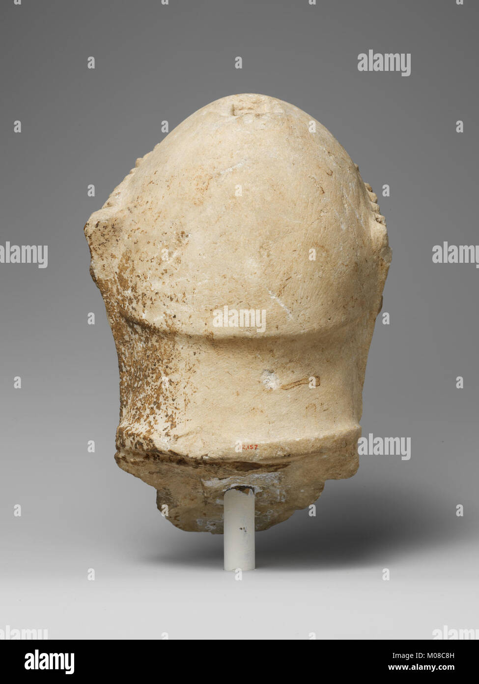This marble head depicts Athena, the Greek goddess of wisdom and ...