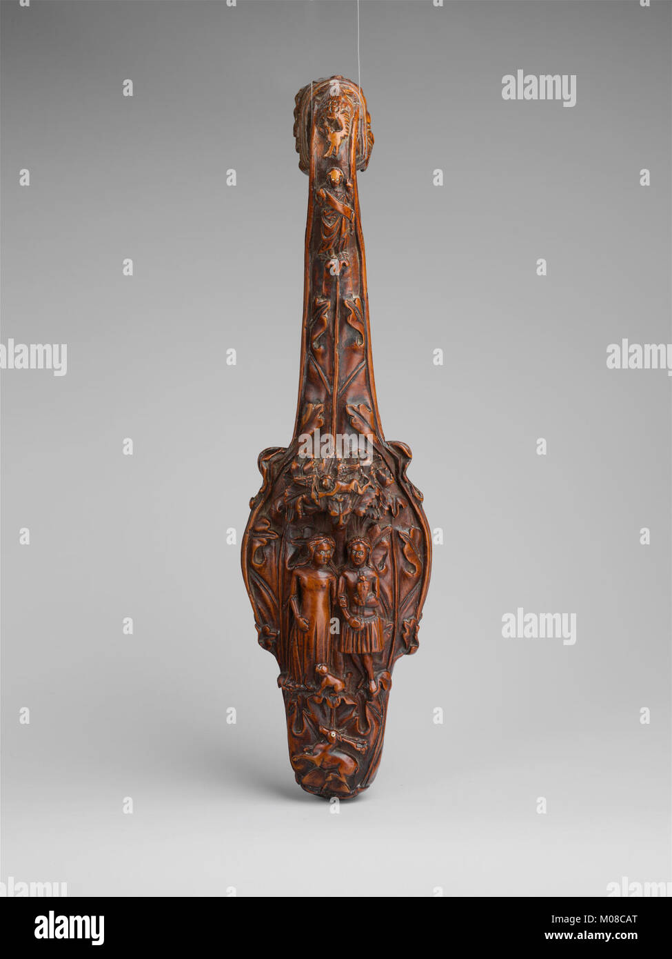 A mandora, a stringed musical instrument popular in the Renaissance ...