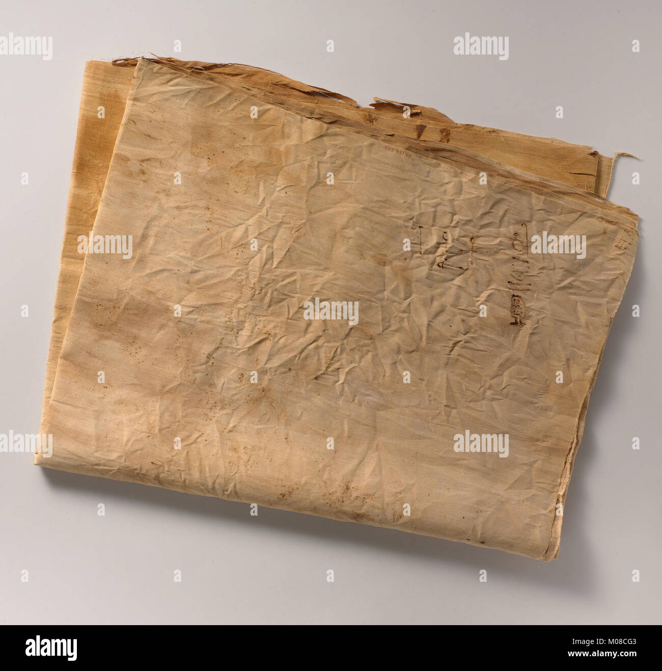 This inscribed linen sheet was discovered in Tutankhamun's embalming ...