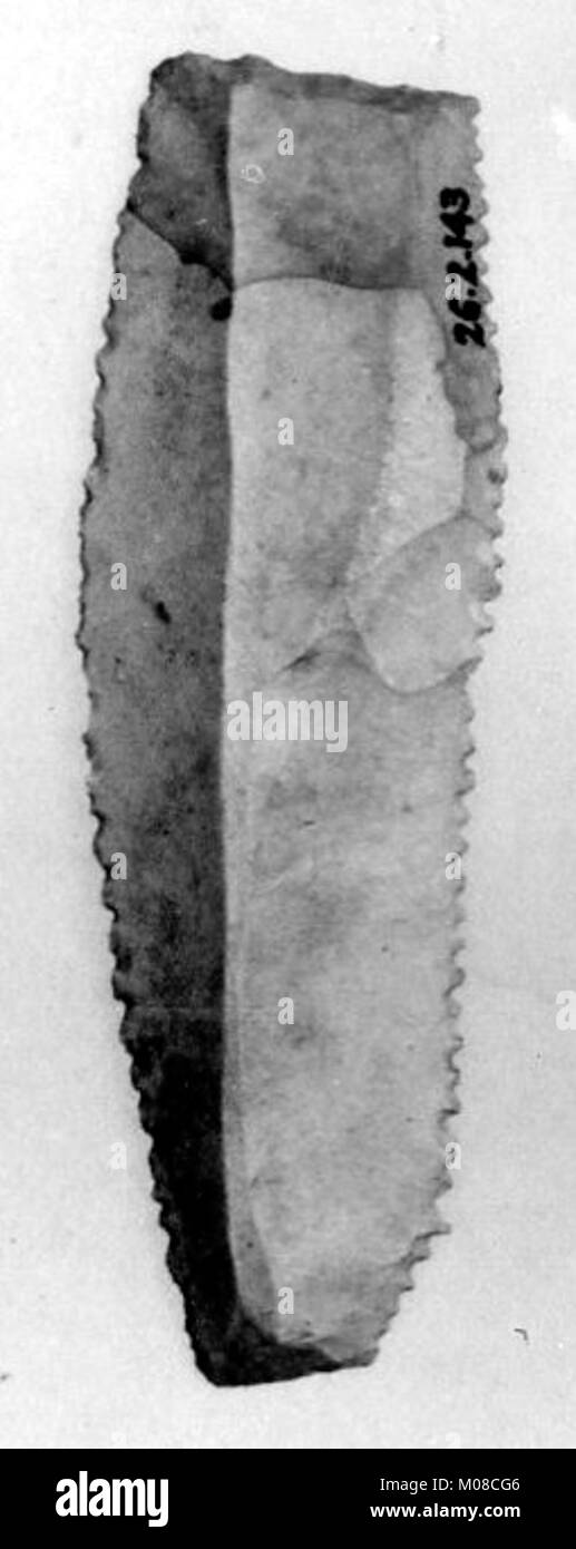 This implement is a tool from a historical period, showcasing ...