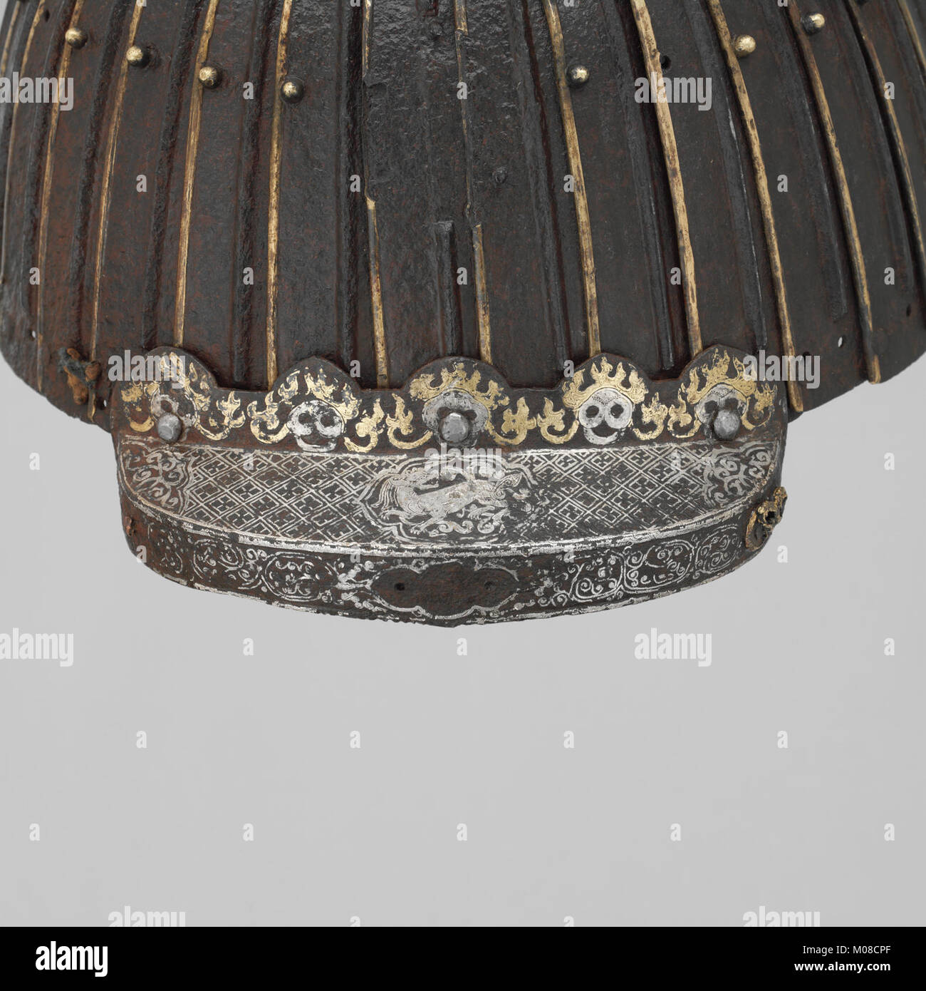 This multi-plate helmet, composed of thirty-two lames, is a prime ...