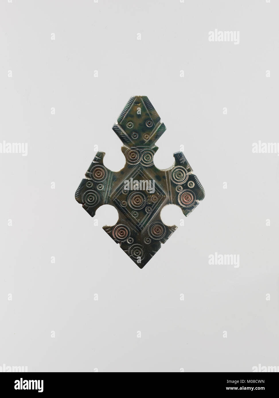 This kohl flask is a container used for storing kohl, a substance ...