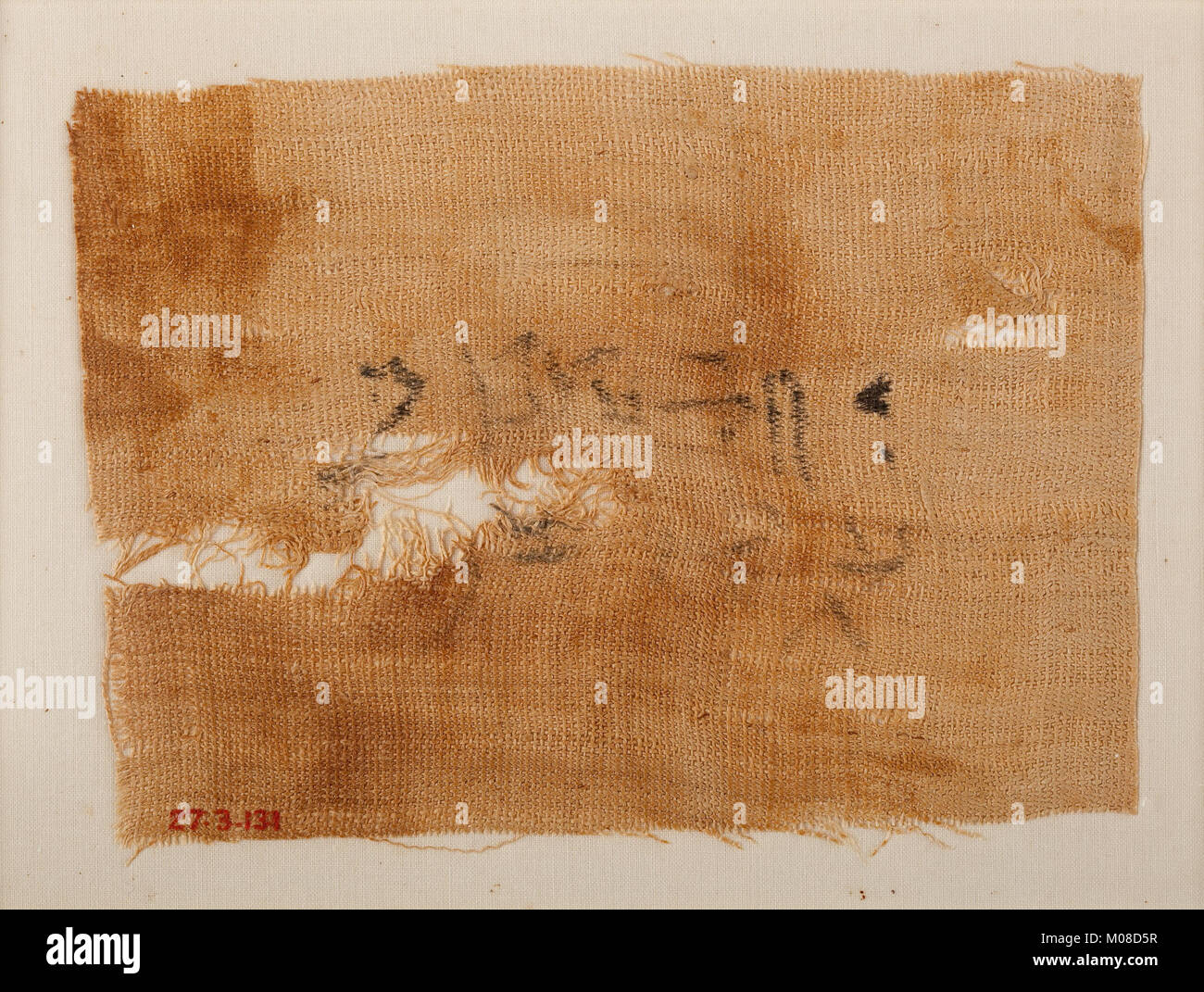 This linen mark, classified as Type XXXIV, represents a specific ...
