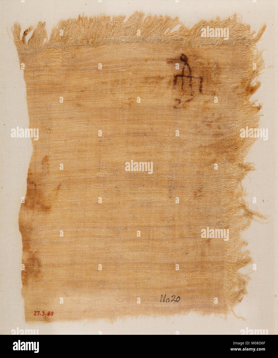 This Linen Mark (Type II) is a textile artifact used for identification ...